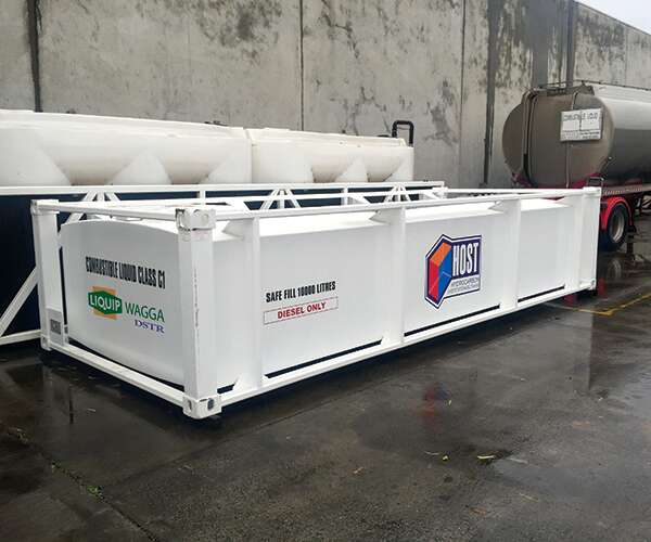 Self Bunded Waste Oil Cubes